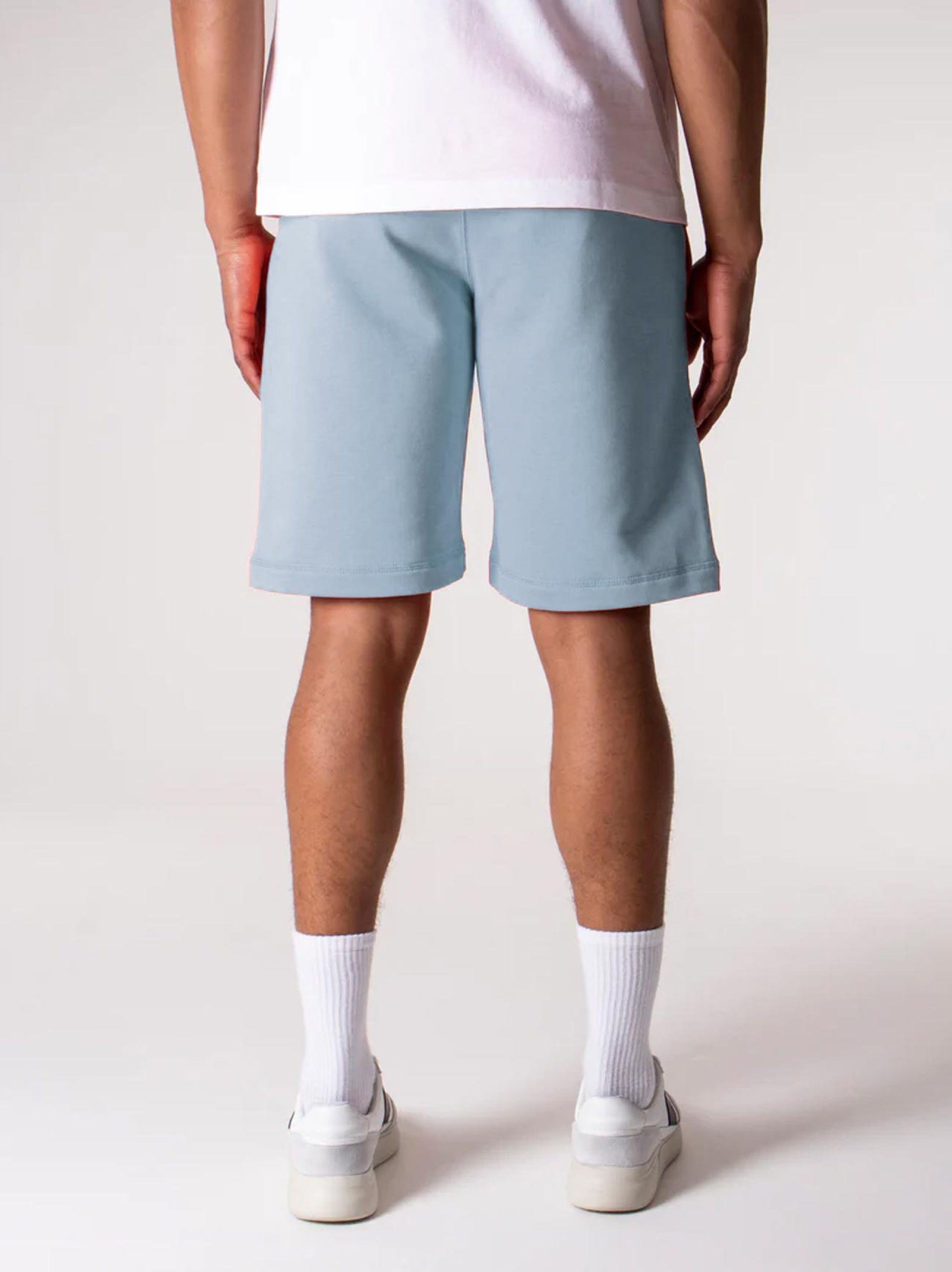 Paul Smith Mens Greyish Blue Iconic Zebra Short | Designerwear