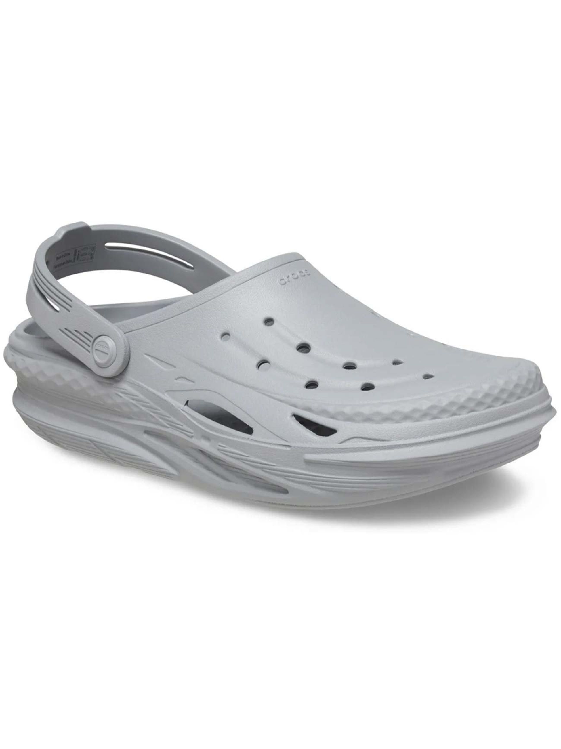 Crocs Mens Light Grey Off Grid Clog | Designerwear