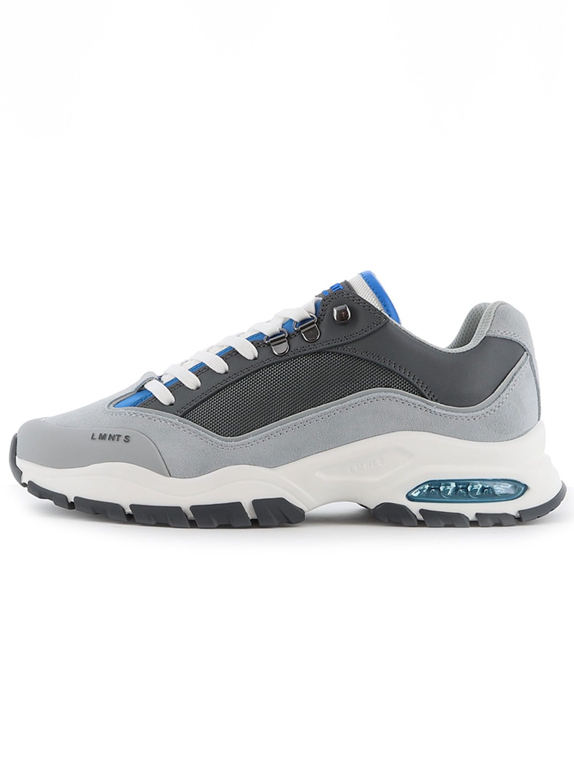 LMNTS Grey Blue Eiger Sneaker | Designerwear | Hassle Free Returns